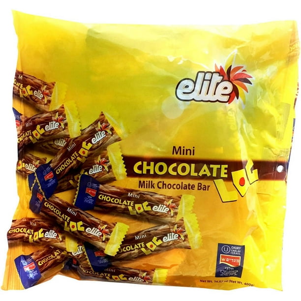 Elite Mini Chocolate Milk Chocolate Candy Bars, 14.07 oz - Walmart.com ...