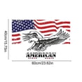 SHENGXINY Bathroom Rug Crystal Velvet Flag Printed Floor Mat for ...