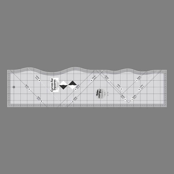 Creative Grids Curves for Squares Ruler - Walmart.com - Walmart.com Creative Grids Curves for Squares Ruler - Walmart.com - Walmart.com
