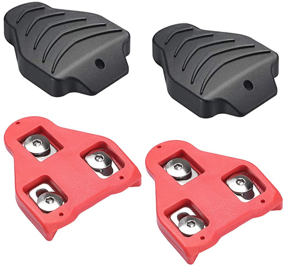 HTAIGUO Road Bike Cleats Cover Set for Look Delta Cleats(9° Degree ...
