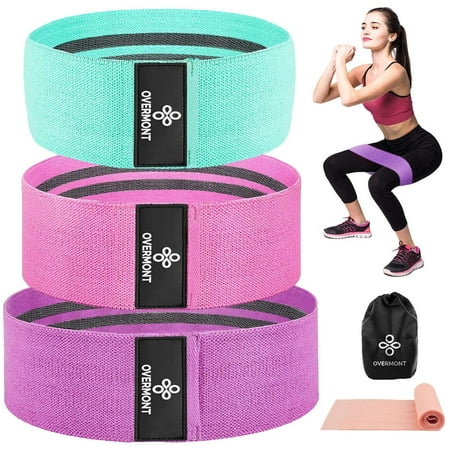 ZC5HAO Resistance Bands for Legs and Butt, Non Slip Booty Bands Thick ...
