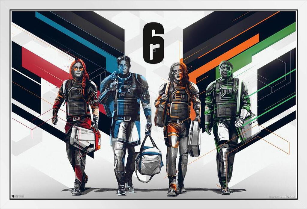 Rainbow Six Siege Merchandise Road Characters Video Game Video Gaming ...