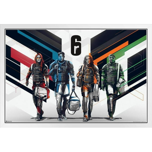 Rainbow Six Siege Merchandise Road Characters Video Game Video Gaming ...