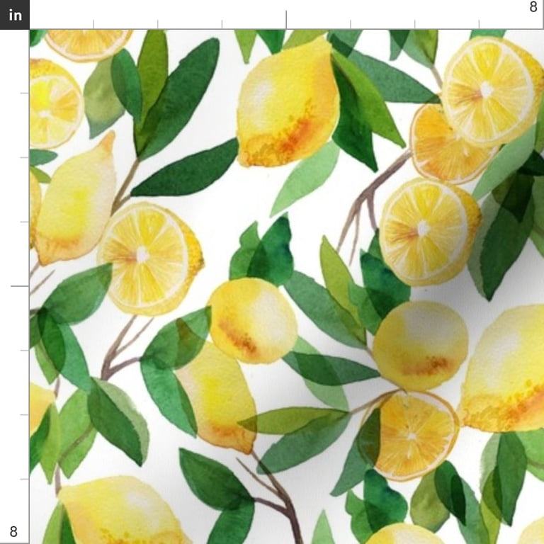 Lemons Fabric Sewing