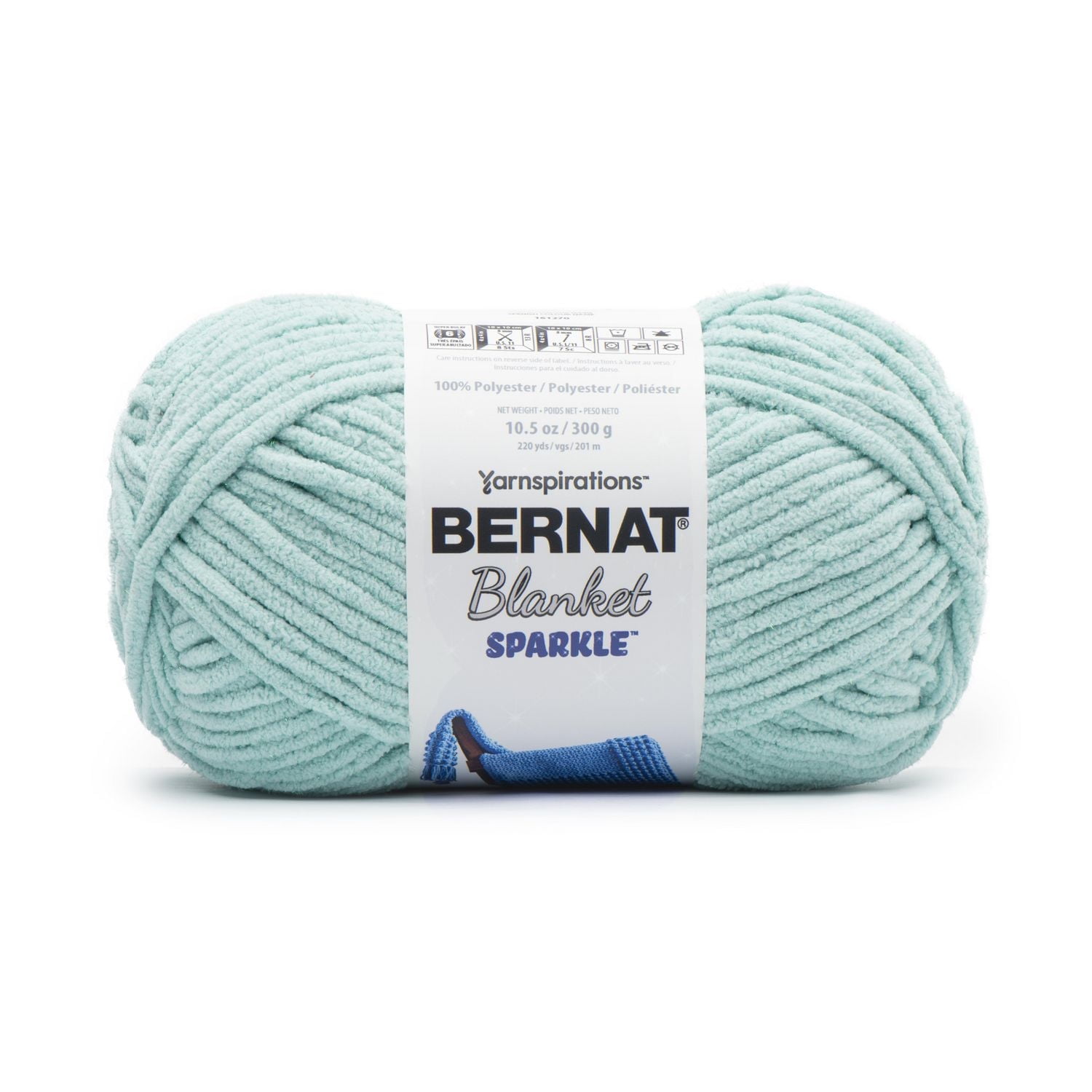 Click here for Bernat Blanket Sparkle Yarn  Polyester #6 Super Bu... prices