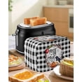 Halloween Toaster Cover 4 Slice, Large Kitchen Appliance Covers, Horror ...