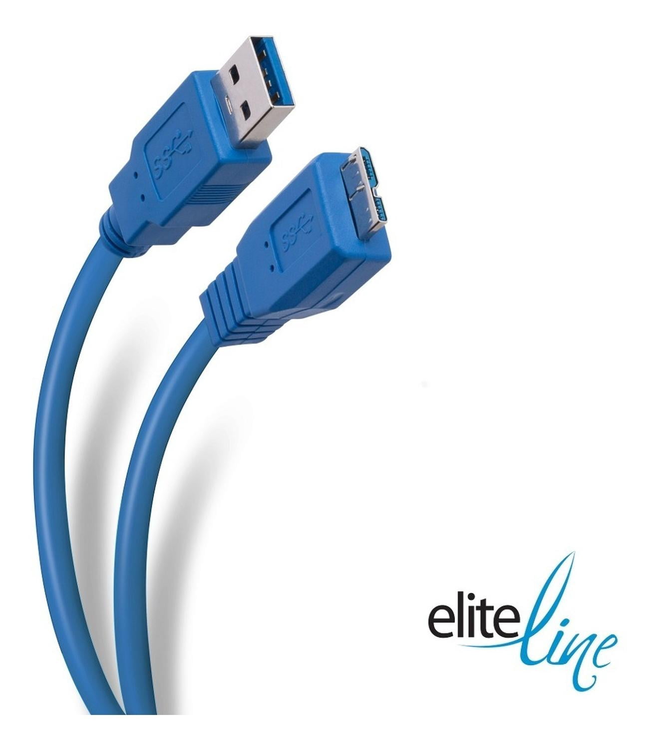 Cable elite USB tipo A 3.0 a micro USB tipo B 3.0 Steren USB-392 ...