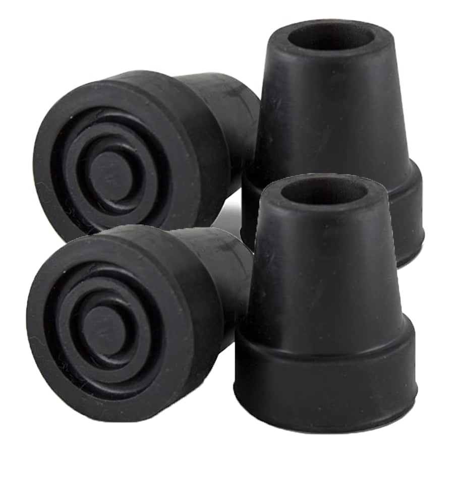 Sky Med 3/4" Standard Offset Cane Replacement Tip, 4 Counts - Walmart.com