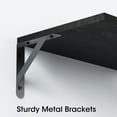 Projector Shelf, Black Projector Wall Mount Floating Shelf, Projector ...