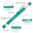LED Pen Light with Pupil Gauge for Medical Professionals, Colors: Black ...