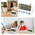 OAVQHLG3B Dual Digital Timer, Kitchen Timer for Cooking Countdown ...