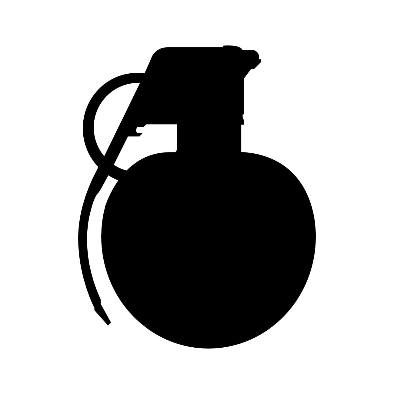 M67 Grenade Sticker Decal Die Cut - Self Adhesive Vinyl - Weatherproof ...