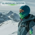 Neutral thermal responsive Balaclava, color changing thermal mask for skiing, hiking, and ...