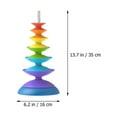Stacking Circle Toy Rainbow Wheel Memory Improvement Child - Walmart.com