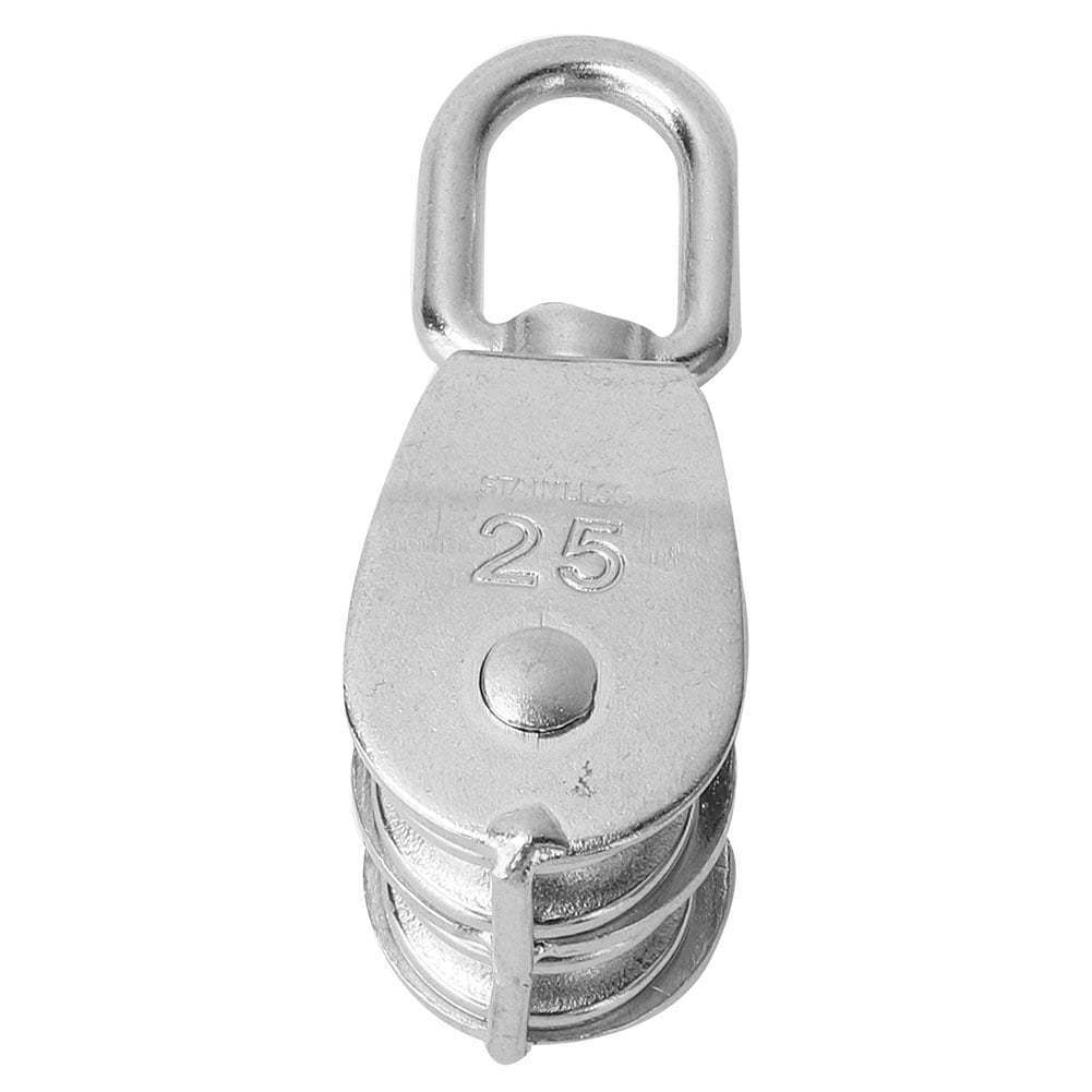 Sistema de polea de doble rueda de resistencia industrial para ...
