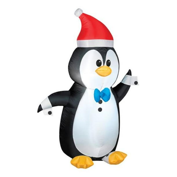 Gemmy Industries 88305 Airblown Tuxedo Penguin Inflatable - Walmart.com ...