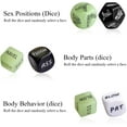 6 Pcs Sex Gaming Dice For Adults Couples Sex Play Fun Kinky Games For