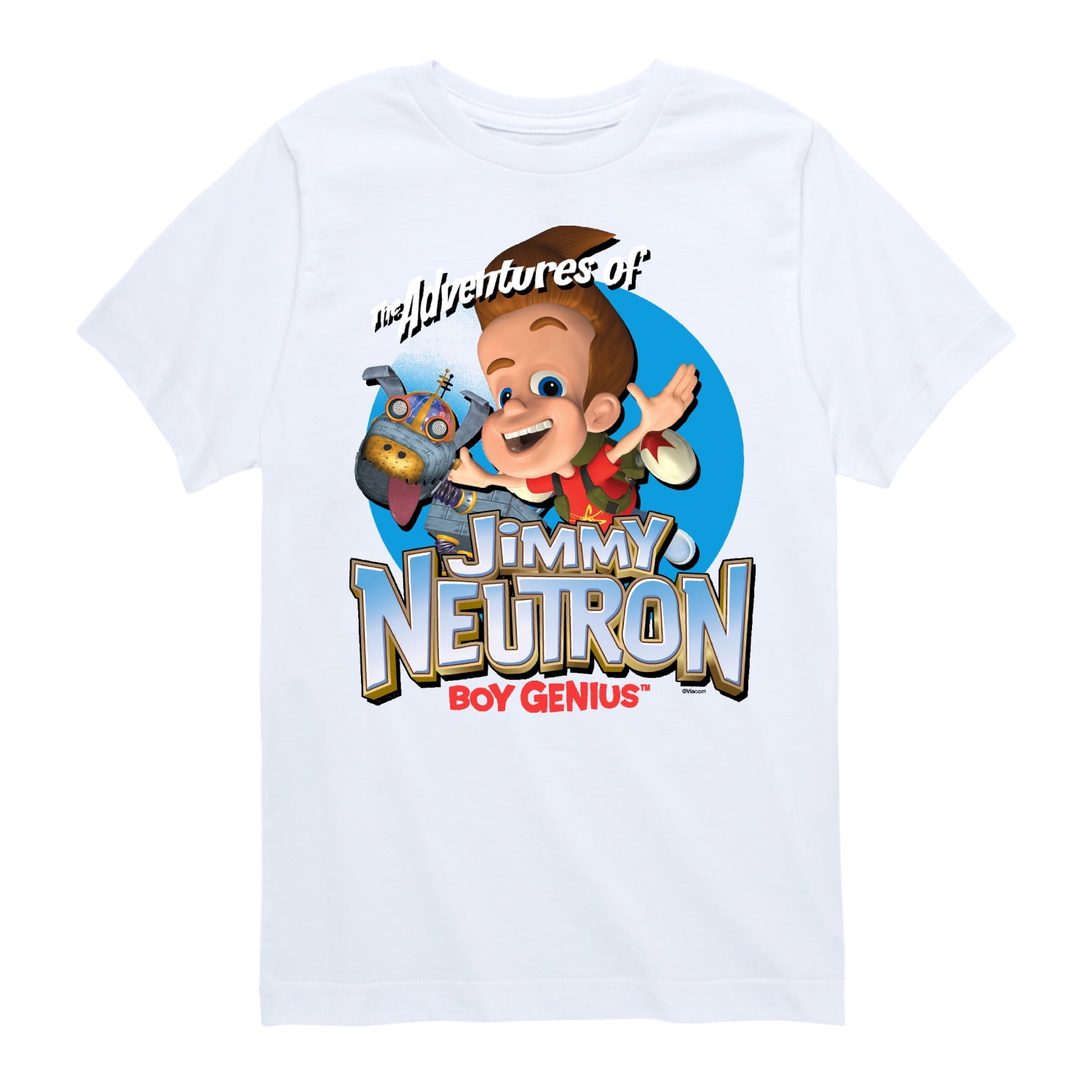 Jimmy Neutron - Boy Genius - Toddler And Youth Short Sleeve Graphic T ...