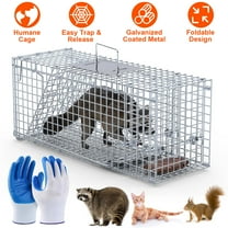 Duke Traps Heavy Duty Critter Catcher - Live Animal Cage Trap for Small ...