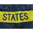 3x5 US NAVY Flag Embroidered Nylon Military Double Sided 2 Ply (ship) w ...