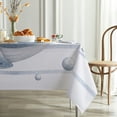 Chilfamy Cute Whale Watercolor Rectangle Dining Tablecloth, Festive ...