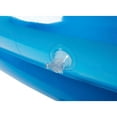 6.5' Blue and White Inflatable Rectangular Swimming Pool - Walmart.com