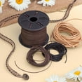 The Beadsmith Waxed Cotton Cord – Natural, 100m Spool, 0.5mm Thick ...