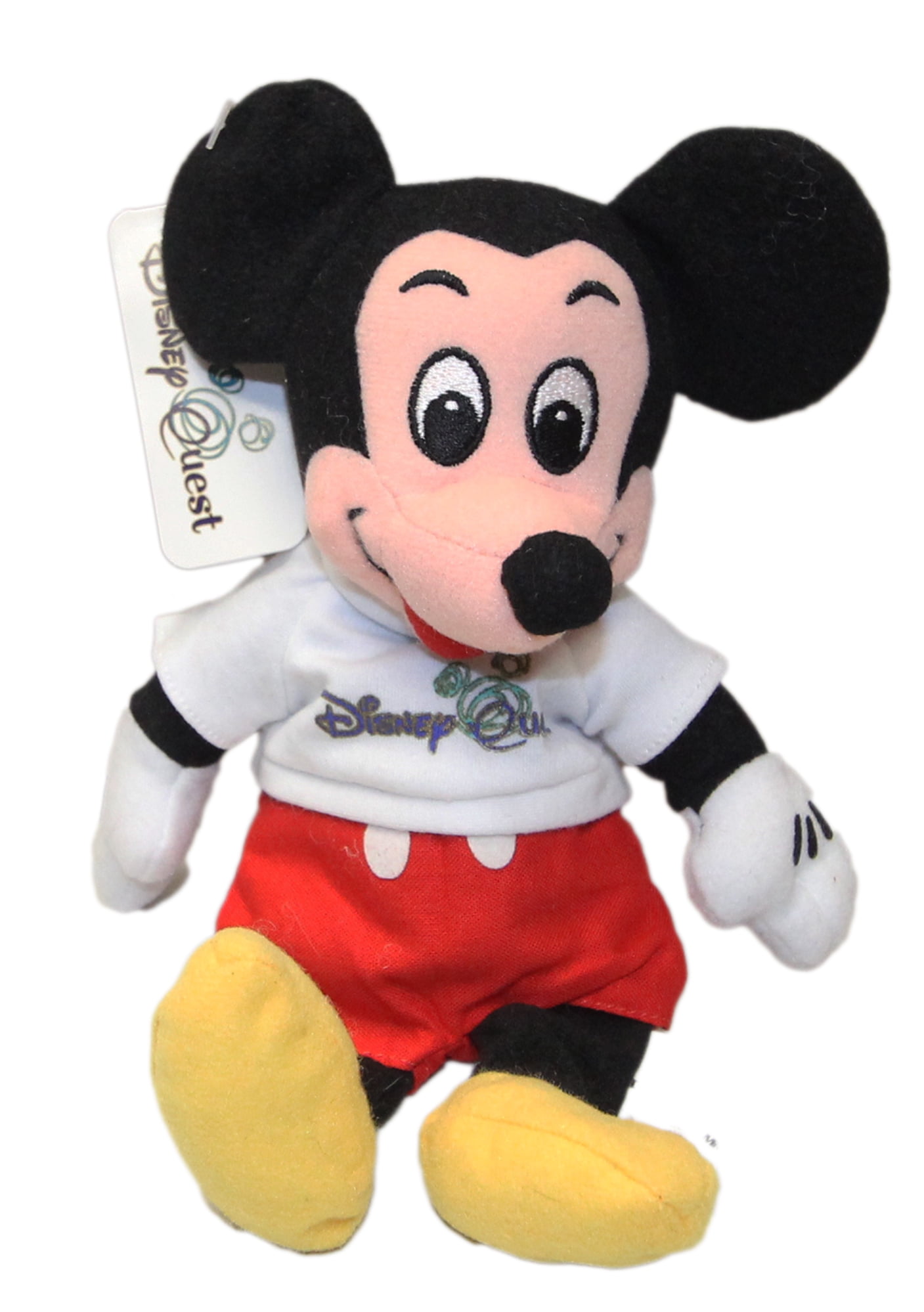 Disney Plush: Disney Quest Mickey Mouse | Stuffed Animal - Walmart.com