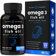 Bluebonnet Natural Omega-3 Kosher Fish Oil, 120ct - Walmart.com