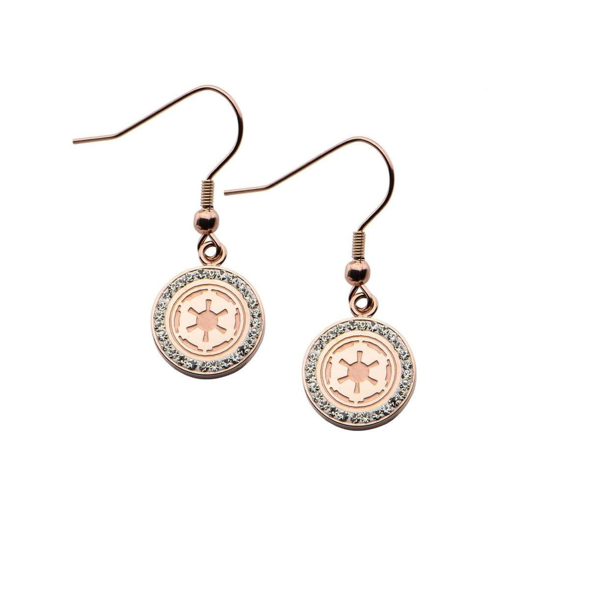 Star Wars Imperial Symbol Dangle Earrings - Walmart.com
