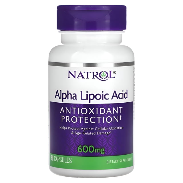Ácido Alfa Lipoico 600 mg 30 Cápsulas | Walmart en línea