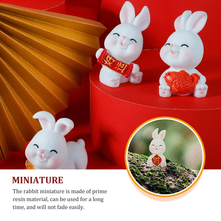 Miniature Rabbit Figurine