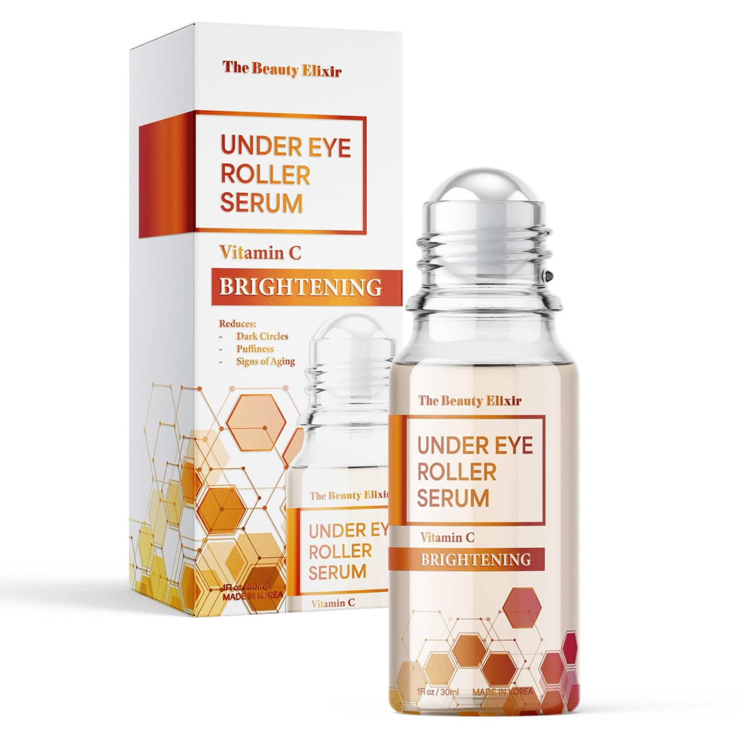 Sérum The Beauty Elixir Con Vitamina C Para Colocar Debajo De Los Ojos