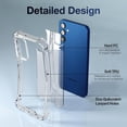 Clear Case for Samsung Galaxy S23 FE 5G，Shockproof Bumper Protective ...