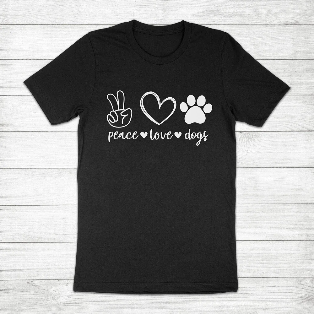 Click here for Jandico58 Peace Love Dogs Pet Owner Funny Paw Prin... prices