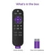 Roku Voice Remote (Official) for Roku Players, Roku Audio, and Roku TV ...