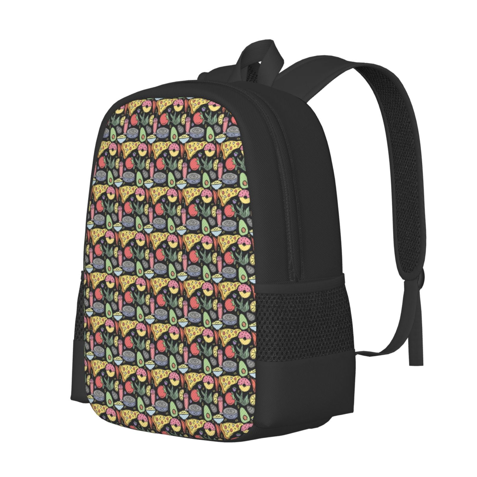 Disketp Doodle Food Mochila Minimalista de Gran Capacidad, Mochila de ...