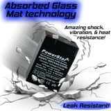 PowerStar 6V 5ah AGM SLA battery replaces Interstate SLA0905 - Walmart.com