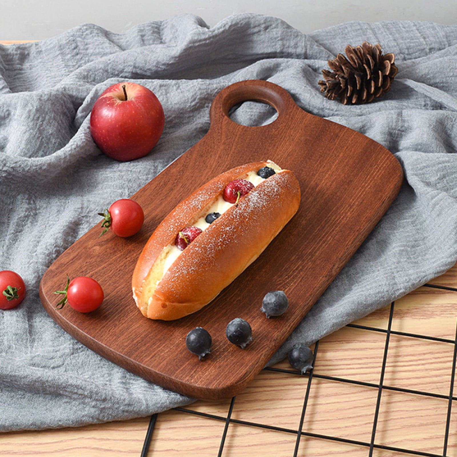 Campana Para Cocina Wooden Bread Board Small Vegetable Board Cutting Bread Board Fruit Board ...