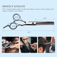 Hair Cutting Scissors Thinning Shears Professional Barber Hairdressing ...