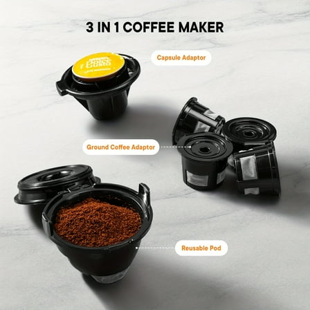 Ninja Dual Brew Coffee Maker - Hot Duo Cup Specialty System w/ Frother ...