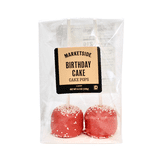 Marketside Birthday Cake Flavored Cake Pops, Ready to Eat, 2 Count Pack ...