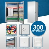 300 Keys adjustable Key Lock Box Grey - Walmart.com