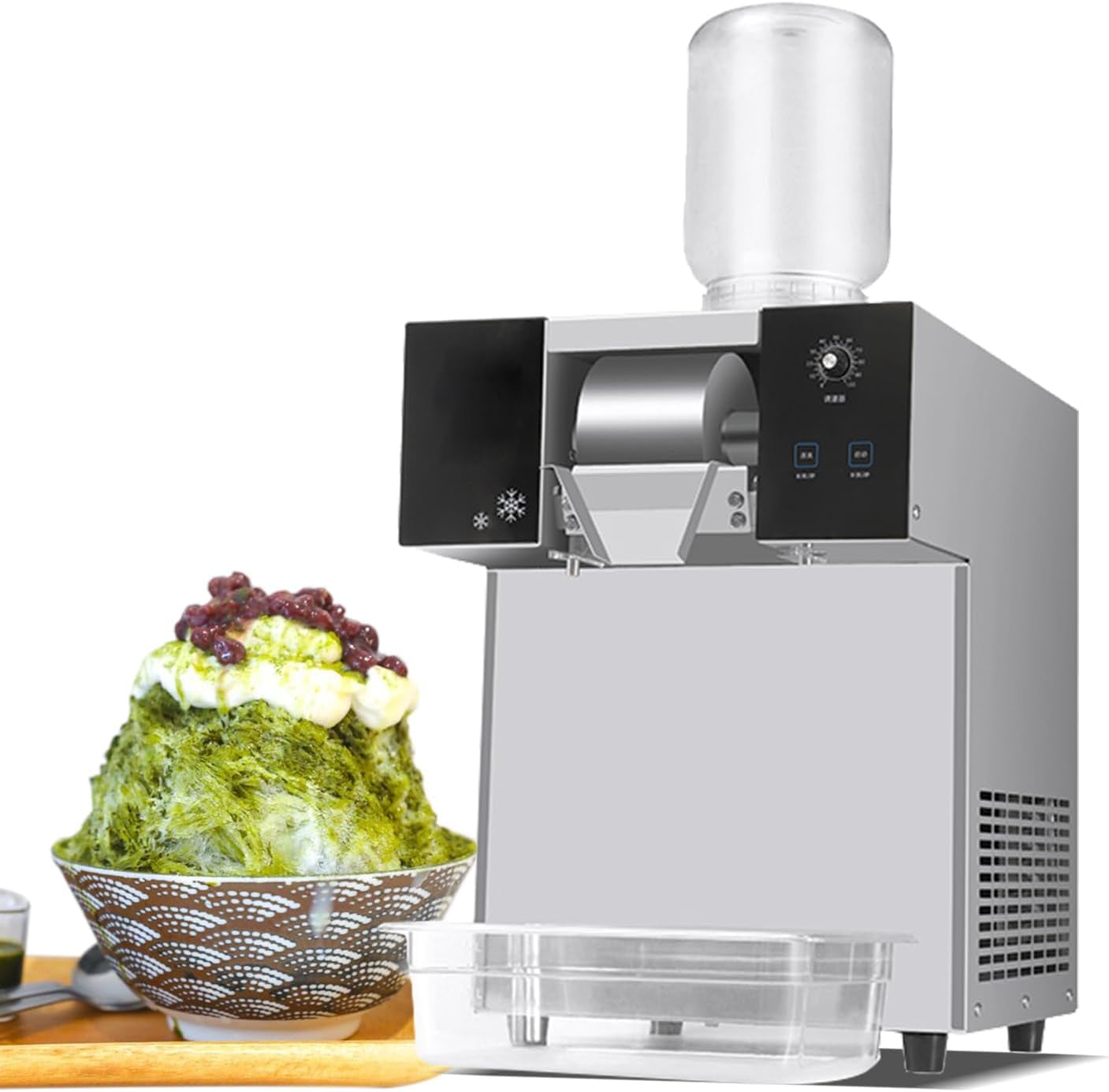 Kolice Commercial Automatic Snowflake Ice Maker, Snow Cone Maker ...