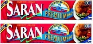 Saran Premium Plastic Wrap, 100 Sq Ft - Walmart.com