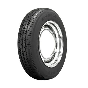 Coker Tire Firestone F560 Blackwall Radial for 4-5 Inch Rim, 145R15 ...