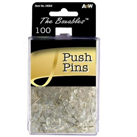 Clear Push Pins 100 Count | Walmart Canada