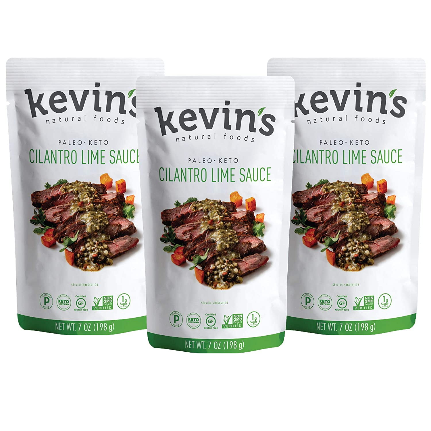 Kevin's Natural Foods Cilantro Lime Sauce - Keto and Paleo Simmer Sauce ...