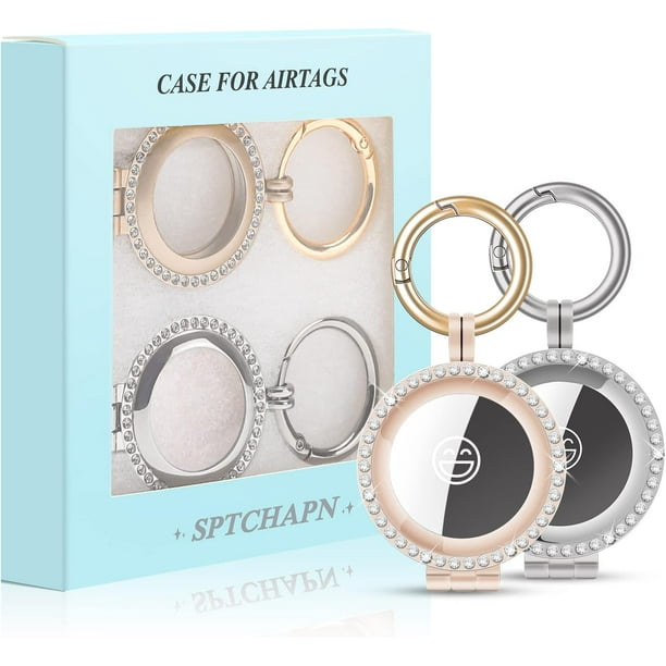 Airtag Keychain Airtags for Wallet Dog Pets (Chapange+Silver) - Walmart.ca