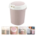 ITSELFER Push-type Trash Can Convenient Dust Bin Kitchen Waste Bin ...